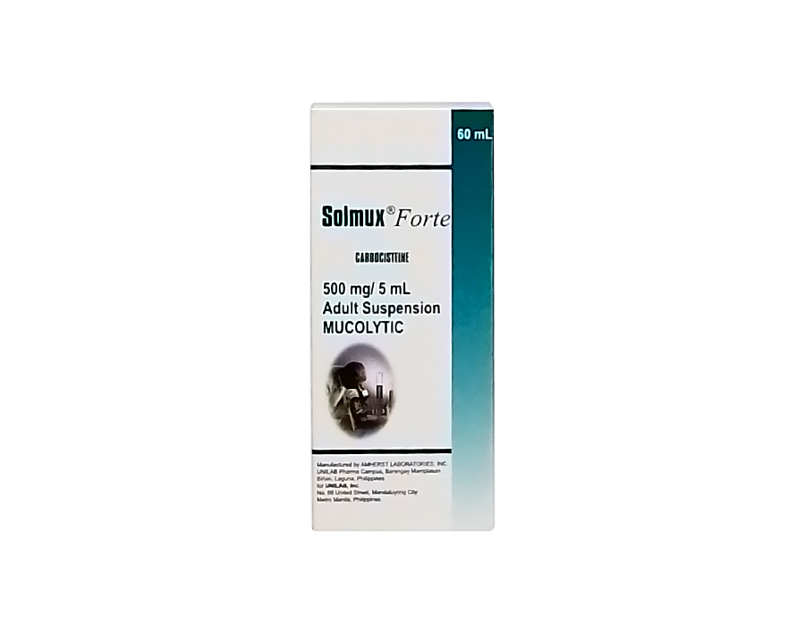 Solmux Forte Syrup 60ml - Su Lub Myanmar