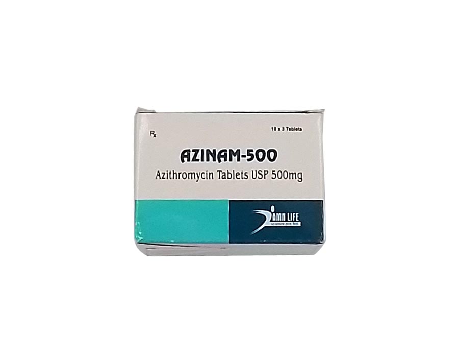Azinam 500mg - Su Lub Myanmar