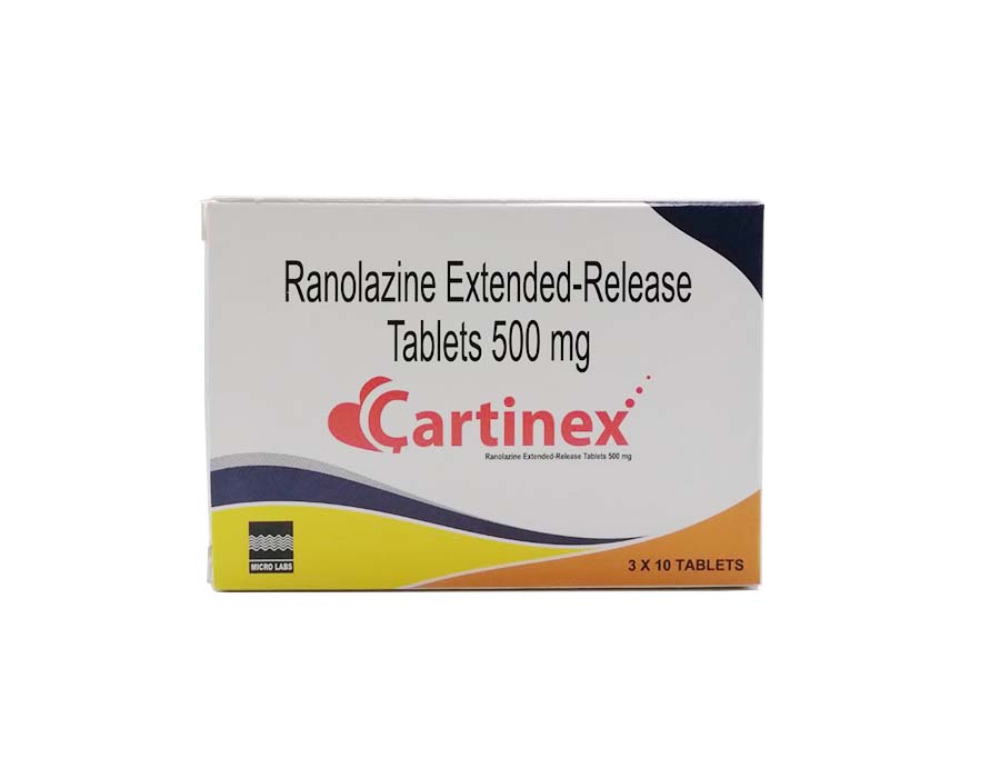 Cartinex 500mg ER - Su Lub Myanmar
