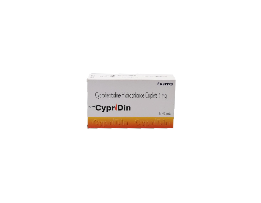 Cypridin 4mg Cap 10's - Su Lub Myanmar