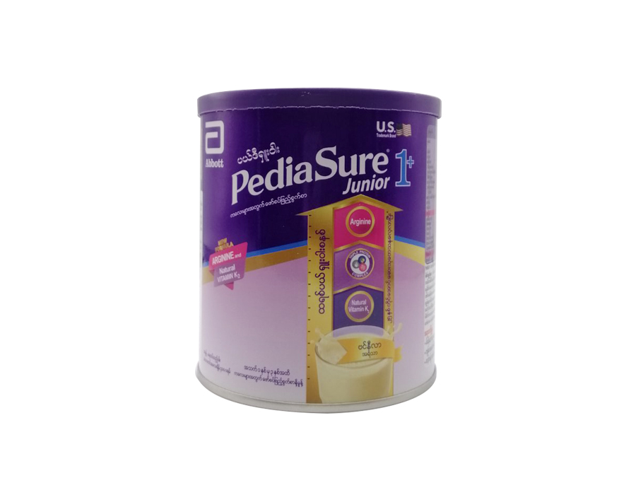 PediaSure Junior 1+ Milk Powder Vanilla 400g - Su Lub Myanmar